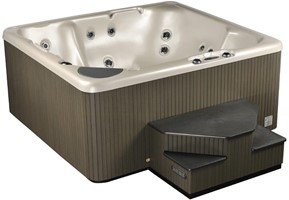 Beachcomber 350 portable Eco-Loc Hot Tub, afm. 224 x 203 x 97 cm bij ...